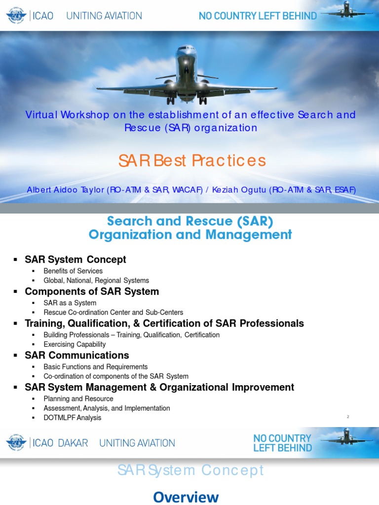 Search and Rescue (SAR) Best Practices | PDF | Search And Rescue ...
