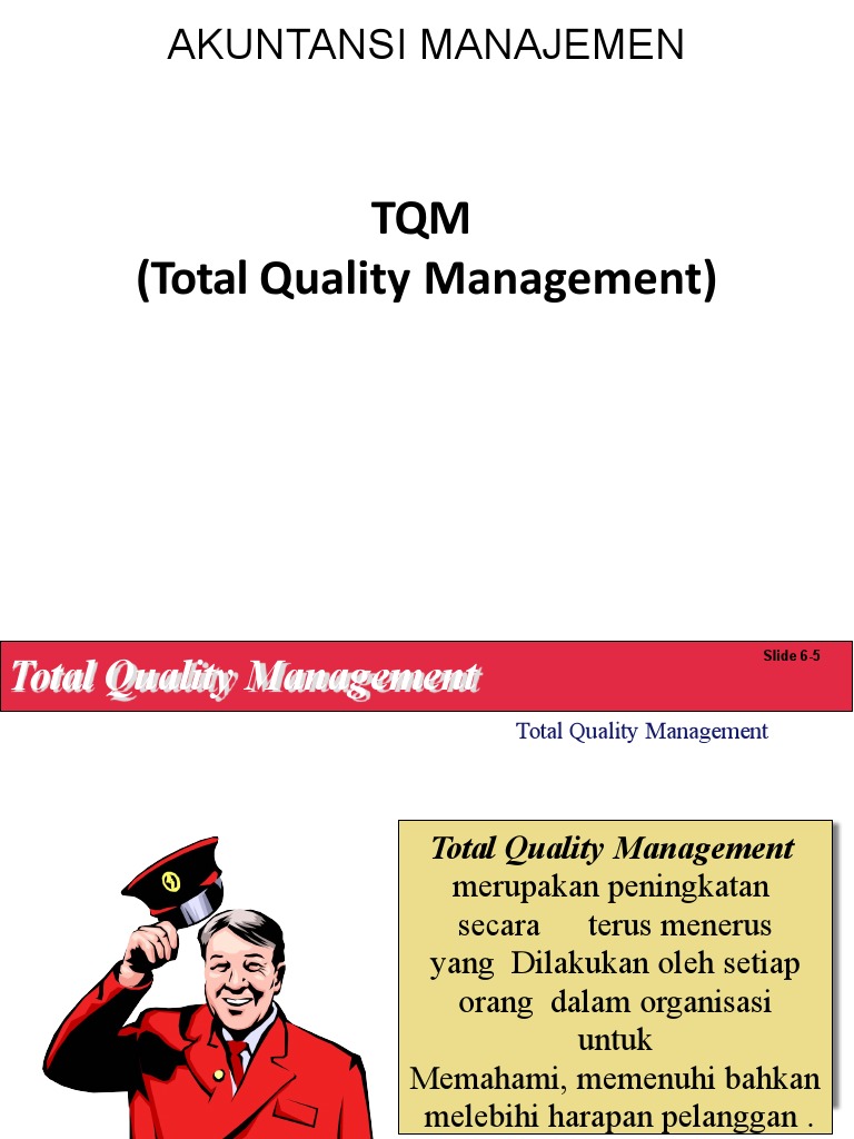 Akuntansi Manajemen: TQM (Total Quality Management) | PDF