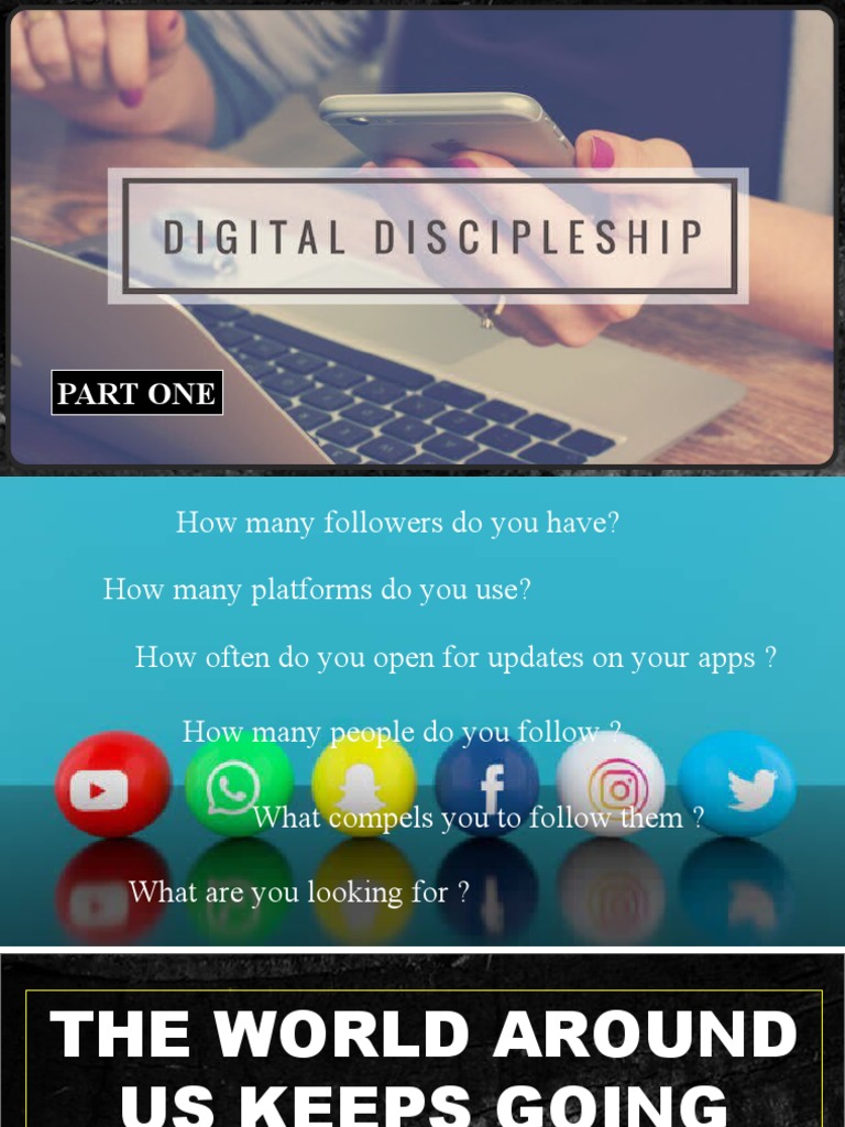 Tech. Copy Digital Discipleship 1 | PDF | Disciple (Christianity ...