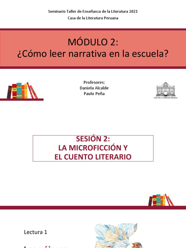 Narrativa Escolar: Microficción y Cuento | PDF | Narrativa | Poesía