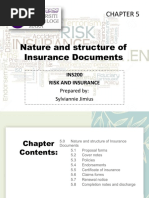 Types of Insurance Documents | PDF | Insurance | Risk