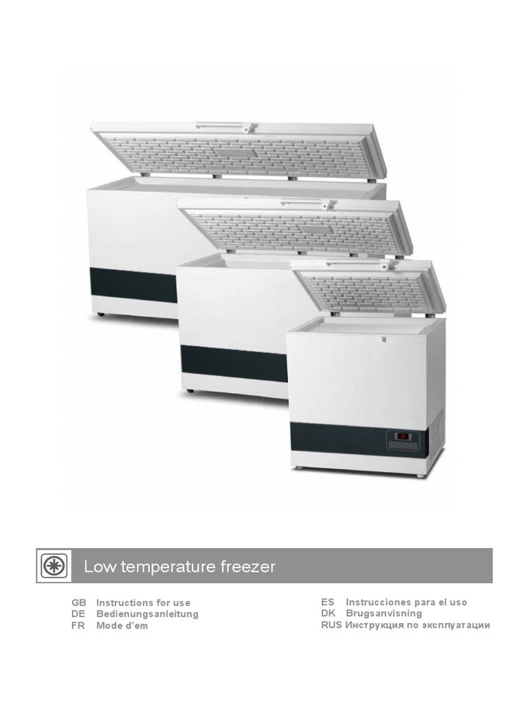 VT78 VT208 VT308 VT408 86C Ultra Low Temp. Horizontal Freezers | PDF ...