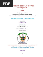 BBA Final Year 6th Sem Project Report. | PDF | Working Capital | Banks