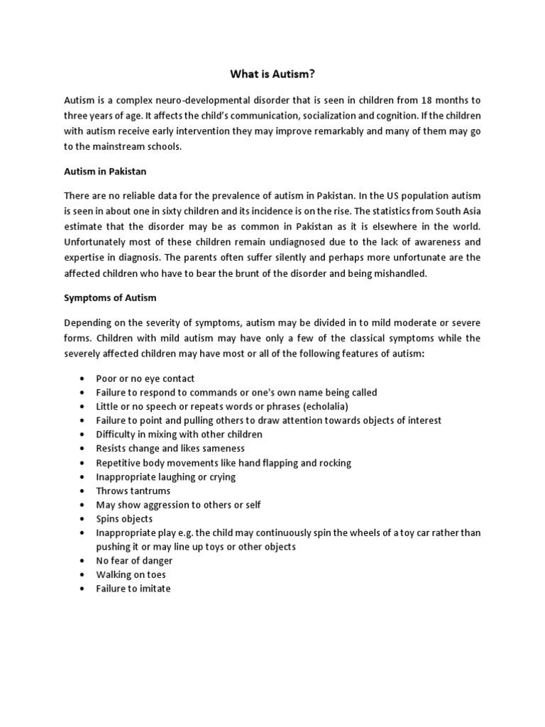 what-is-autism-pdf