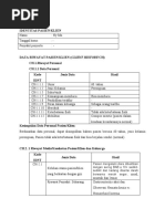 Format Asuhan Gizi IDNT | PDF | Pengembangan Diri | Kesehatan Holistik