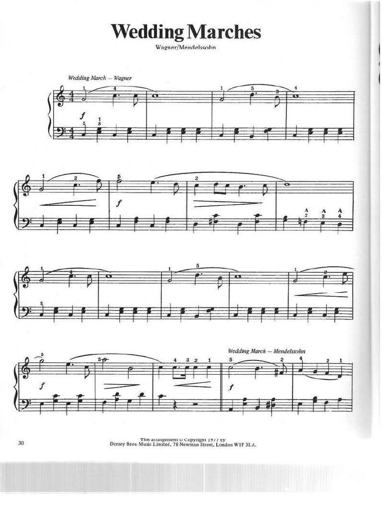 Wedding Marches | PDF