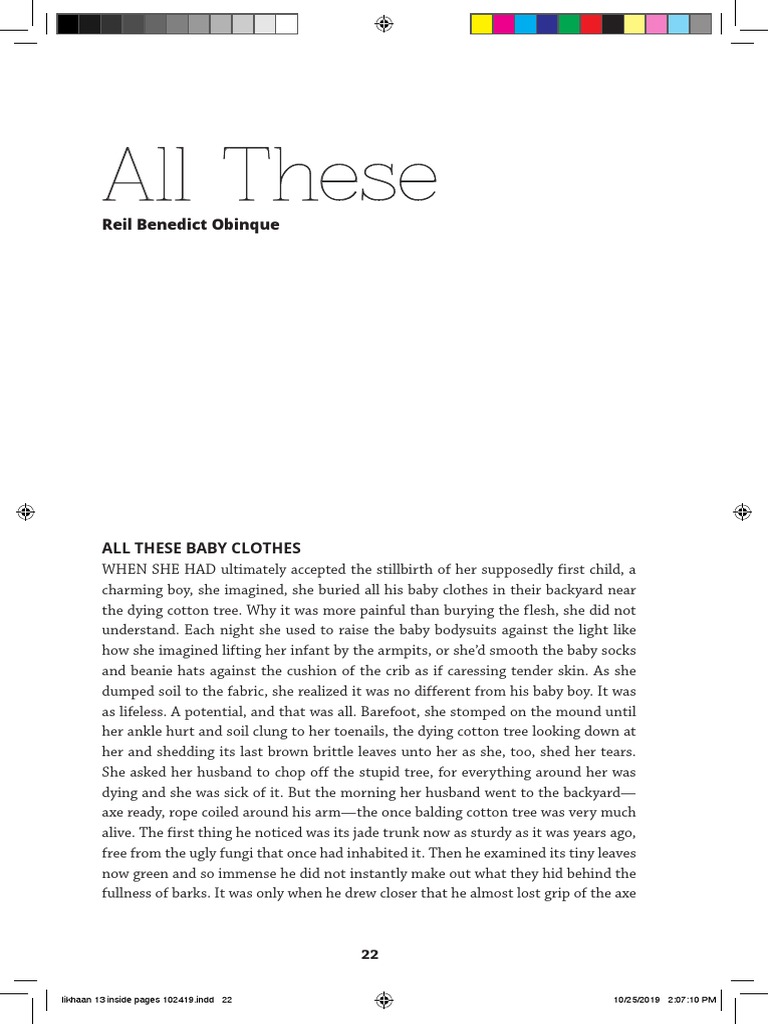 All These: Reil Benedict Obinque | PDF | Trees | Nature