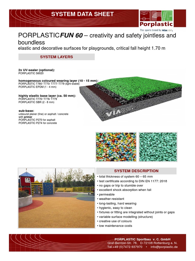 Sysds Porplastic Fun 60 | PDF | Materials | Building Engineering