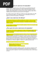Tipos de Cambio del Euro en InforEuro | PDF | Euro | Dólar de los ...