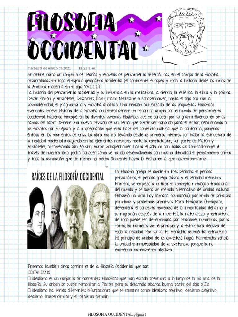 Filosofia Occidental | PDF | Realismo filosófico | Empirismo