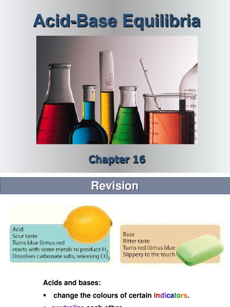 Acids Bases NOTES | PDF | Acid | Ph