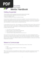 Mentoring Progress Report - FORM | PDF