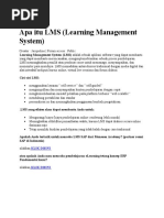 LMS BPSDMD NTB | PDF