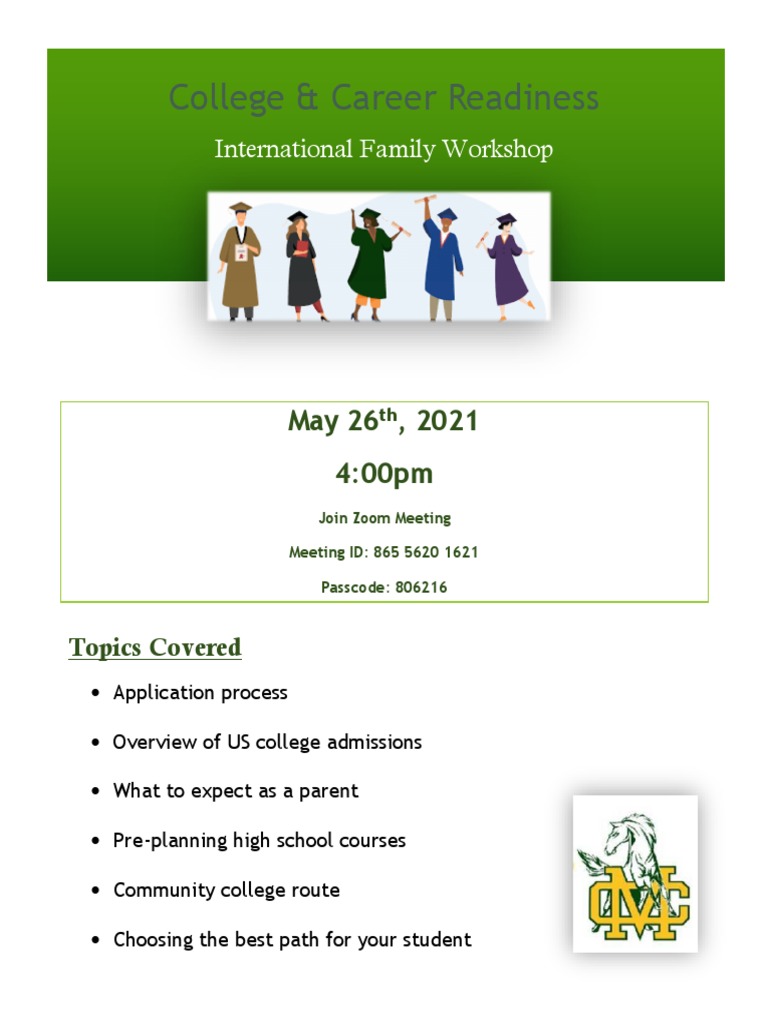 C&C Readiness Flyer | PDF | Wellness