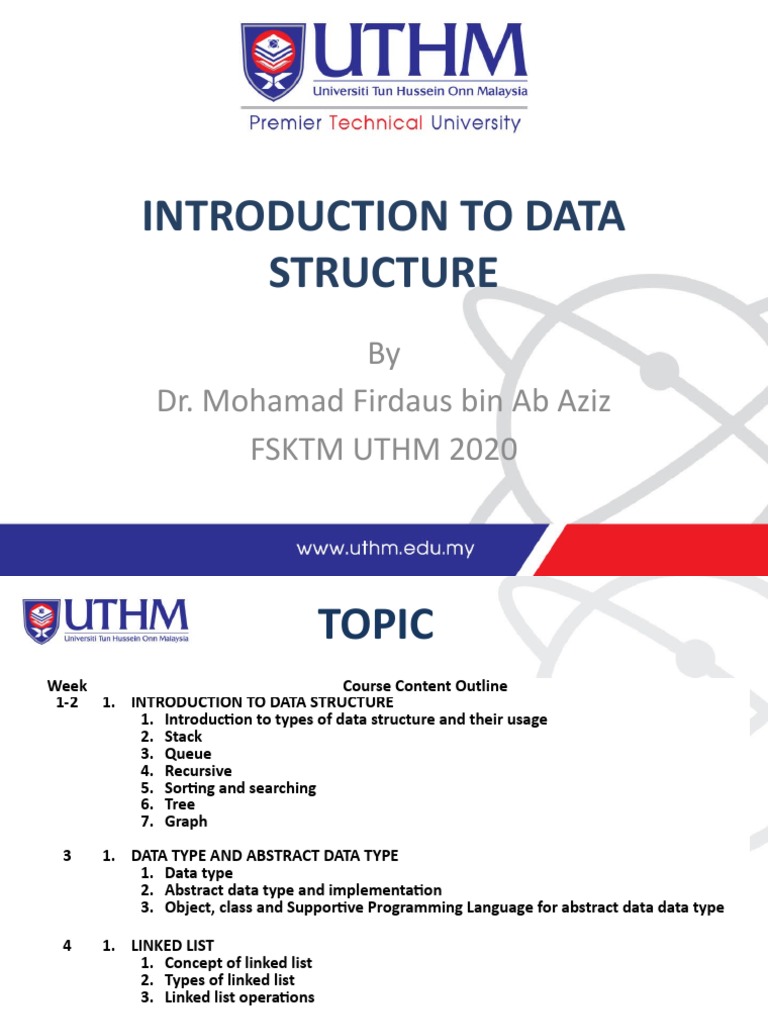 Chapter 1 Introduction To Data Structure | Download Free PDF | Data Type | Boolean Data Type