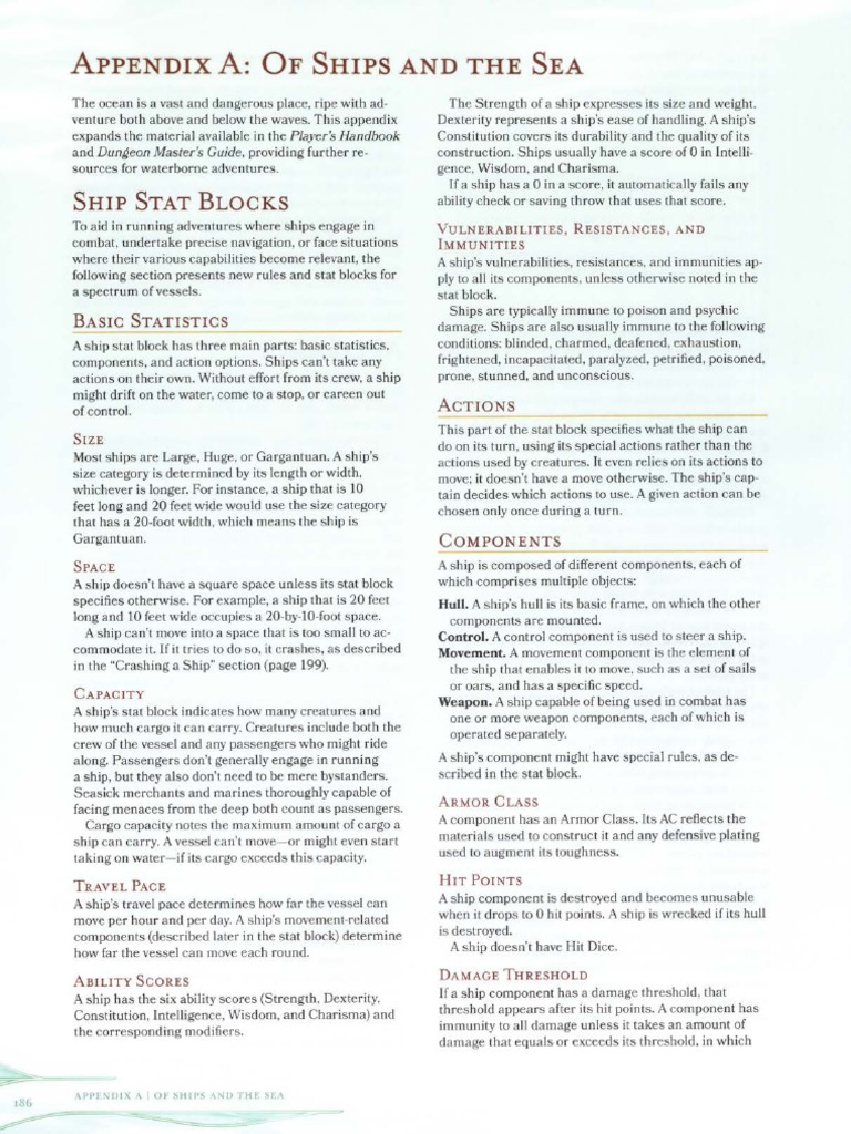 DND 5e Aventura Ghosts of Saltmarsh 187 229 | PDF | Galley | Ships