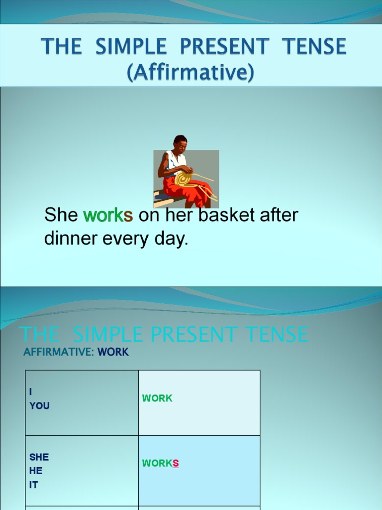 Present Simple Power Point | PDF