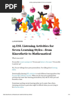 Listen and Draw Activity Instructions | PDF | Language Arts & Discipline