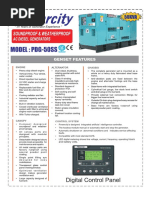 EMB MC-2022-003 PTO For Standby GenSet Without SET | PDF