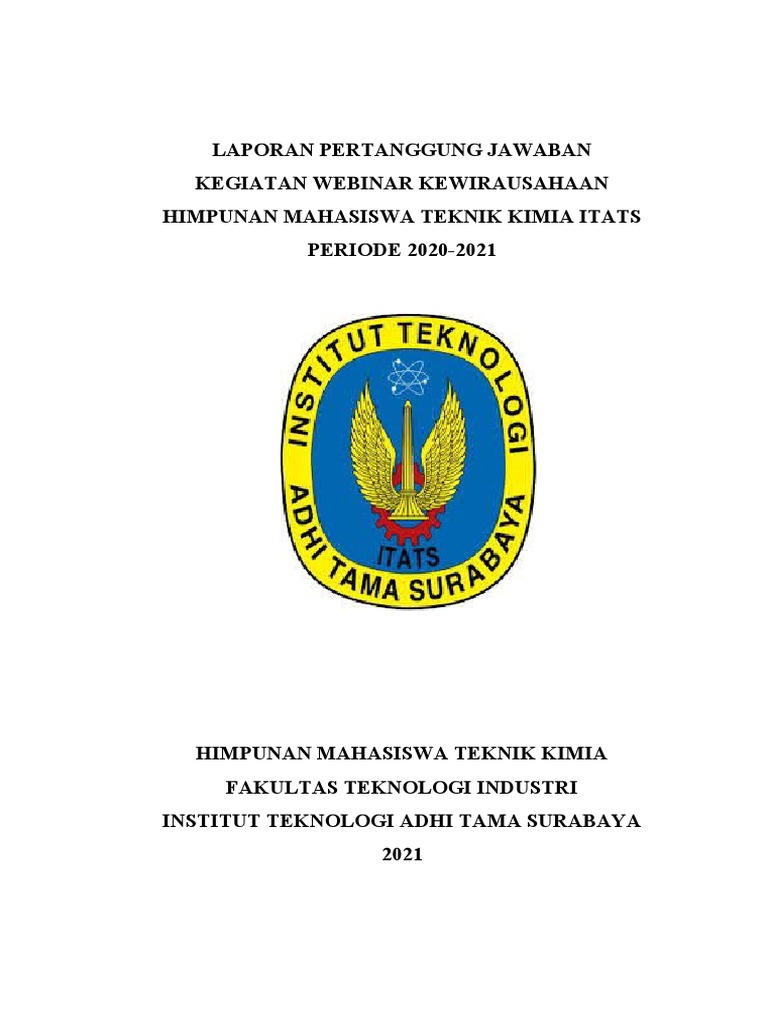 Webinar Kewirausahaan Mahasiswa ITATS | PDF | Seni