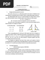 DLL Math 8 Q2 | PDF | Function (Mathematics) | Numbers
