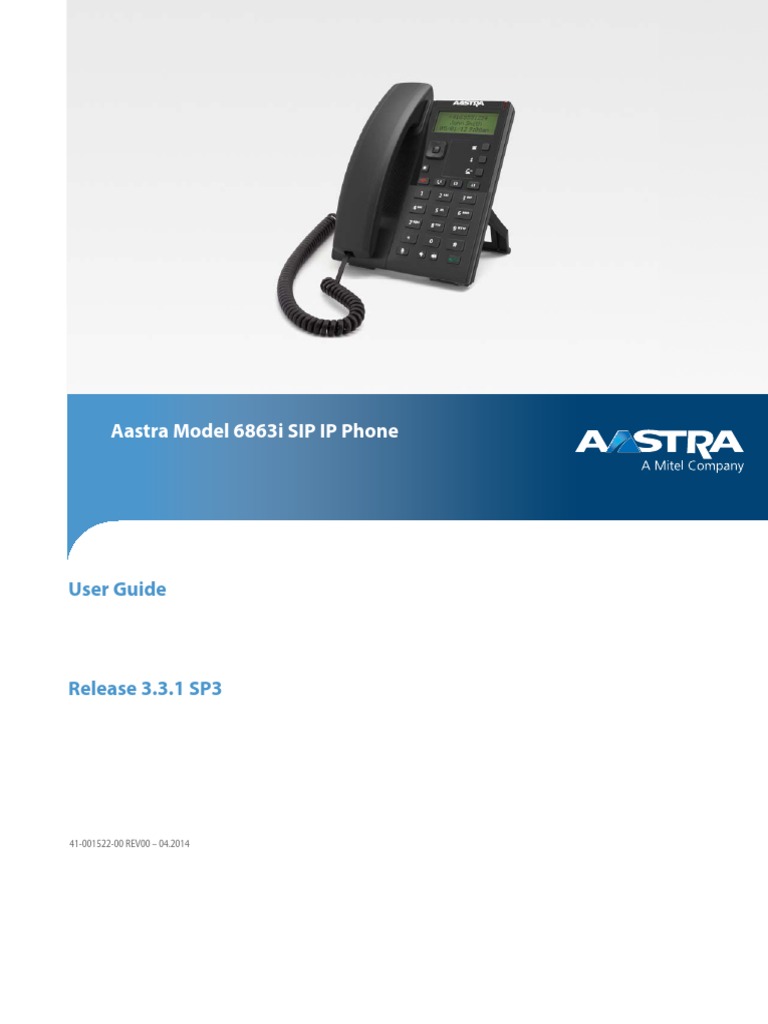 Mitel 6863i User Guide | PDF | File Transfer Protocol | Proprietary Software