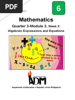 Math 6 Q2 Module 3 | PDF | Percentage