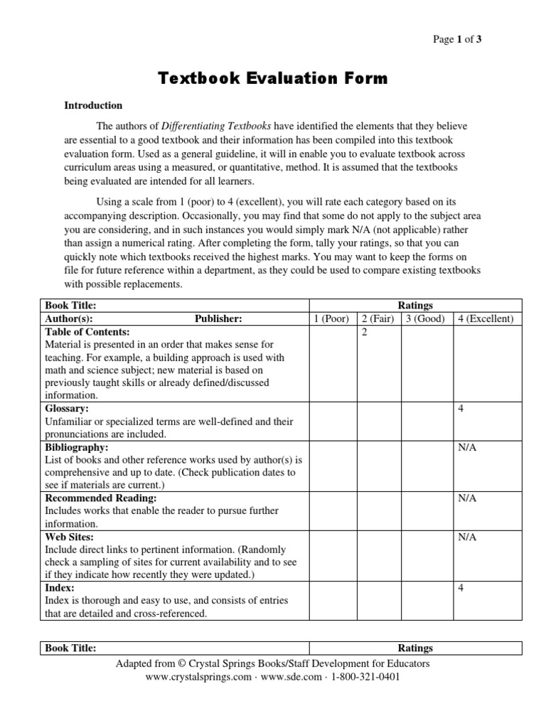 Textbook Evaluation - Glencoe Math | PDF | Textbook | Reading Comprehension