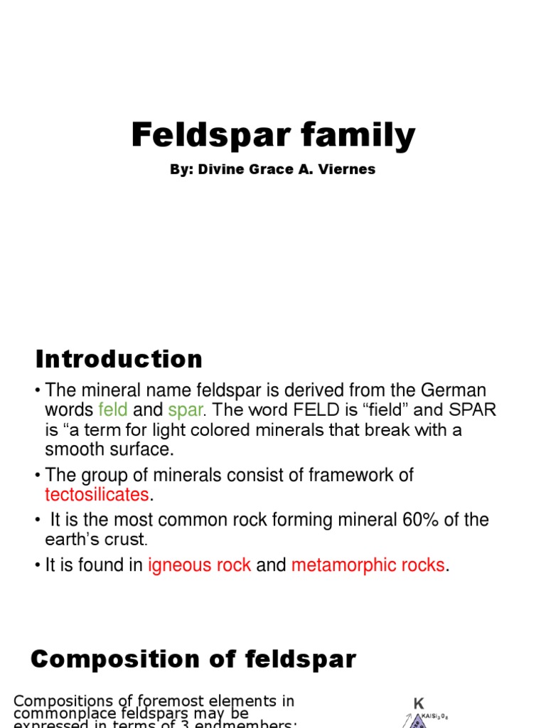 An In-Depth Look at Feldspar: Compositions, Properties, and Formations ...