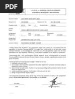 Final Assessment Test Declaration Form - FINA | PDF