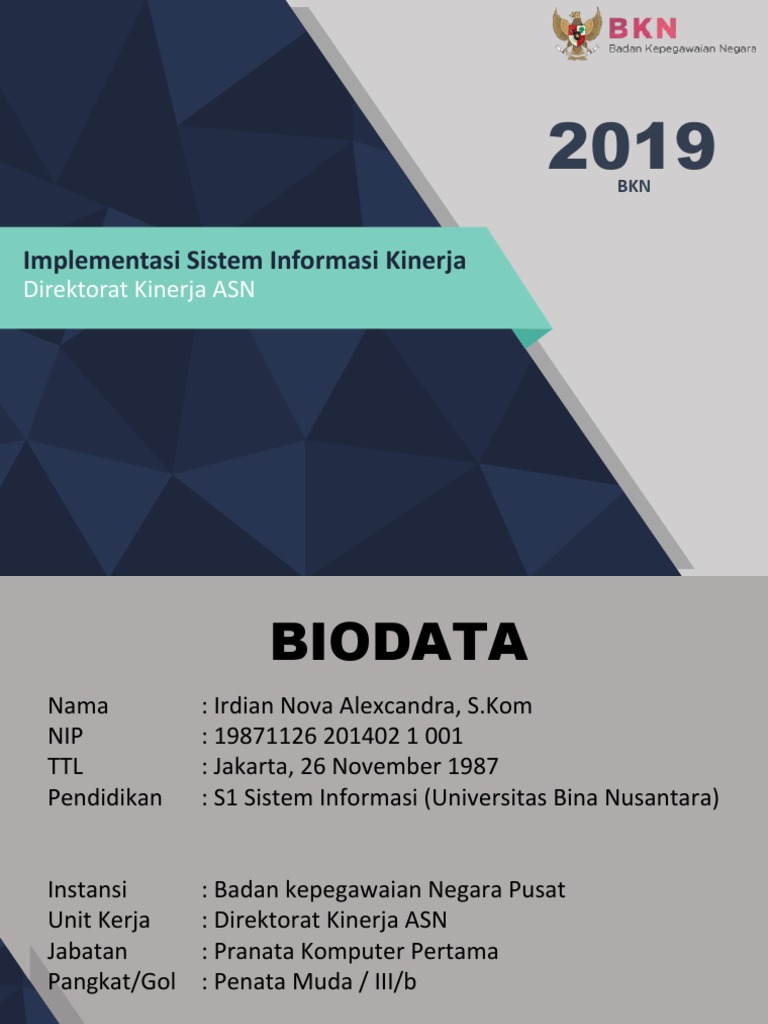 Slide E-Kinerja | PDF | Pengelolaan Keuangan & Uang
