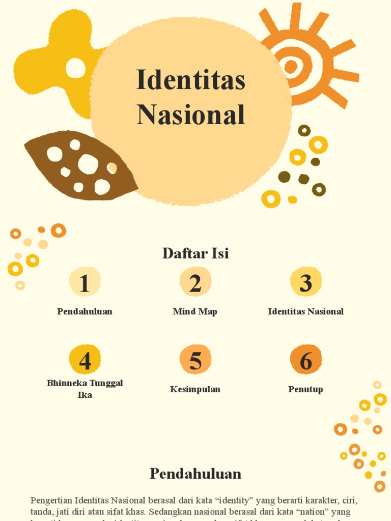 Bhinneka Tunggal Ika: Pilar Identitas Nasional | PDF | Ilmu Sosial ...