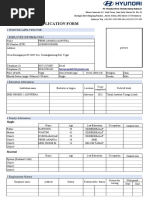 Interview Declaration Form | PDF | Labour | Employment