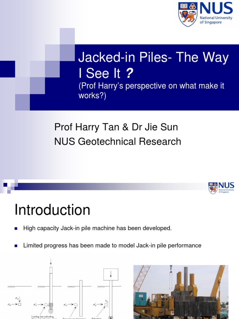 05-Prof Harry-Jacked-in Piles - The Way I See It (Prof Harry's ...
