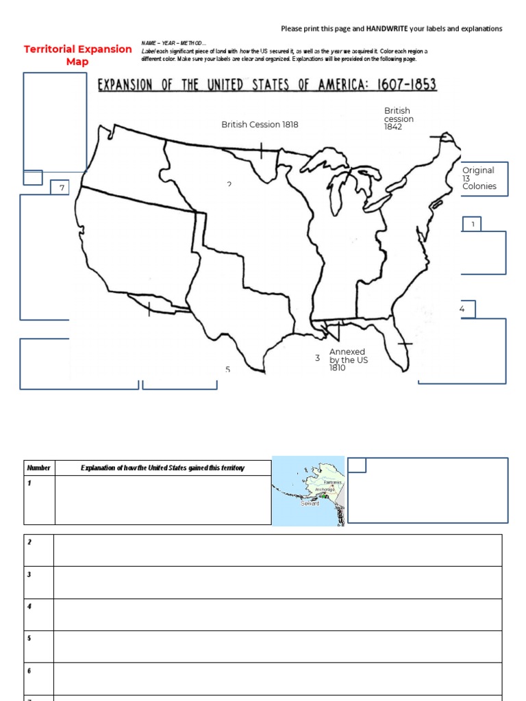 Territorial Expansion Map | PDF