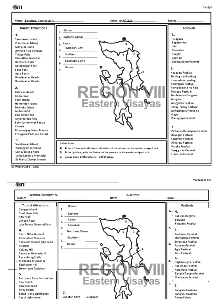 Eastern Visayas Tourist Attractions & Festivals | PDF | Philippines