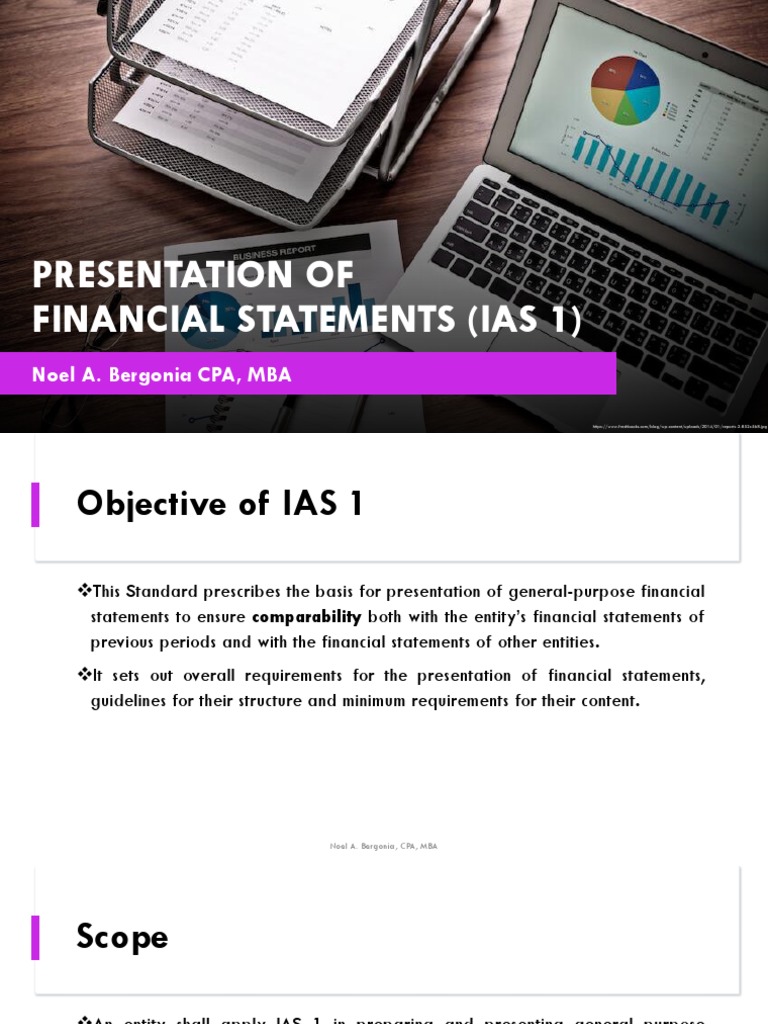 IAS 1 Presentation of Financial Statements Theories 1 | Download Free ...