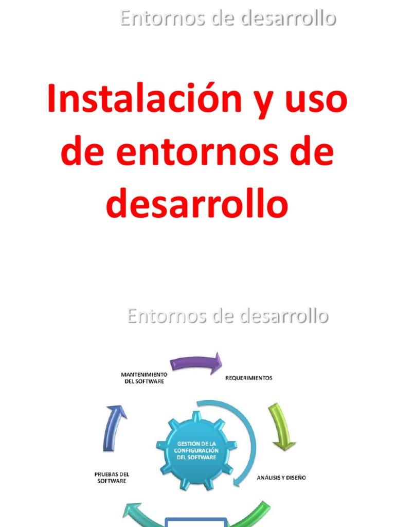 Tema 3 - Instalación y Uso de Entornos de Desarrollo | PDF | Entorno de ...