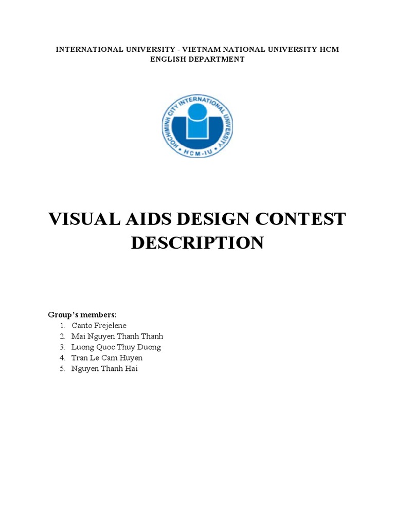 Description For Visual Aids | PDF | Senses | Neuropsychological Assessment