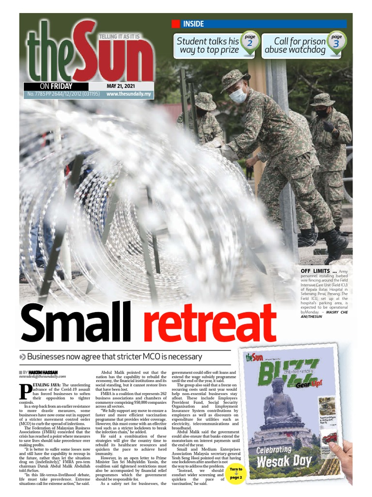 The Sun Daily-210521 | PDF | Asset Forfeiture | Najib Razak