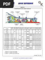 Quick Reference: 62TE Component Location and I.D | PDF | Automatic ...
