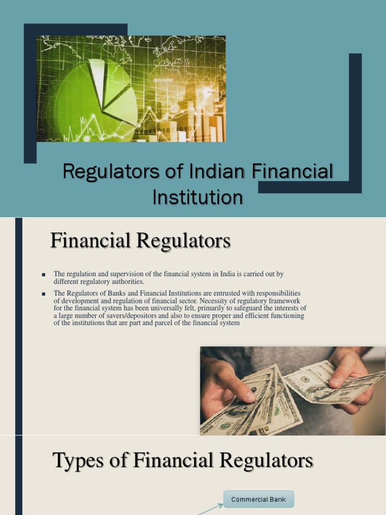 Regulators of Indian Financial Institution | PDF | Banks | Insurance