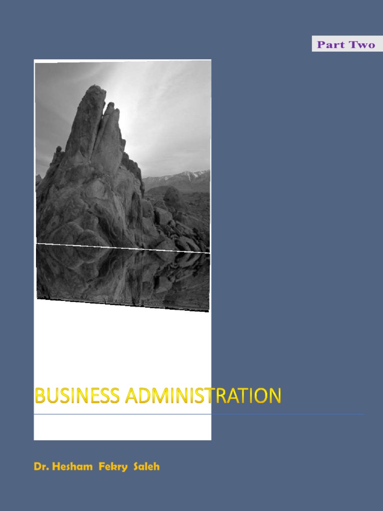 Business Administration Course (Part2) | PDF | Swot Analysis ...