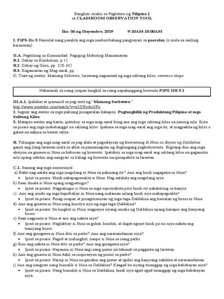 Cot 3 Fil Pdf