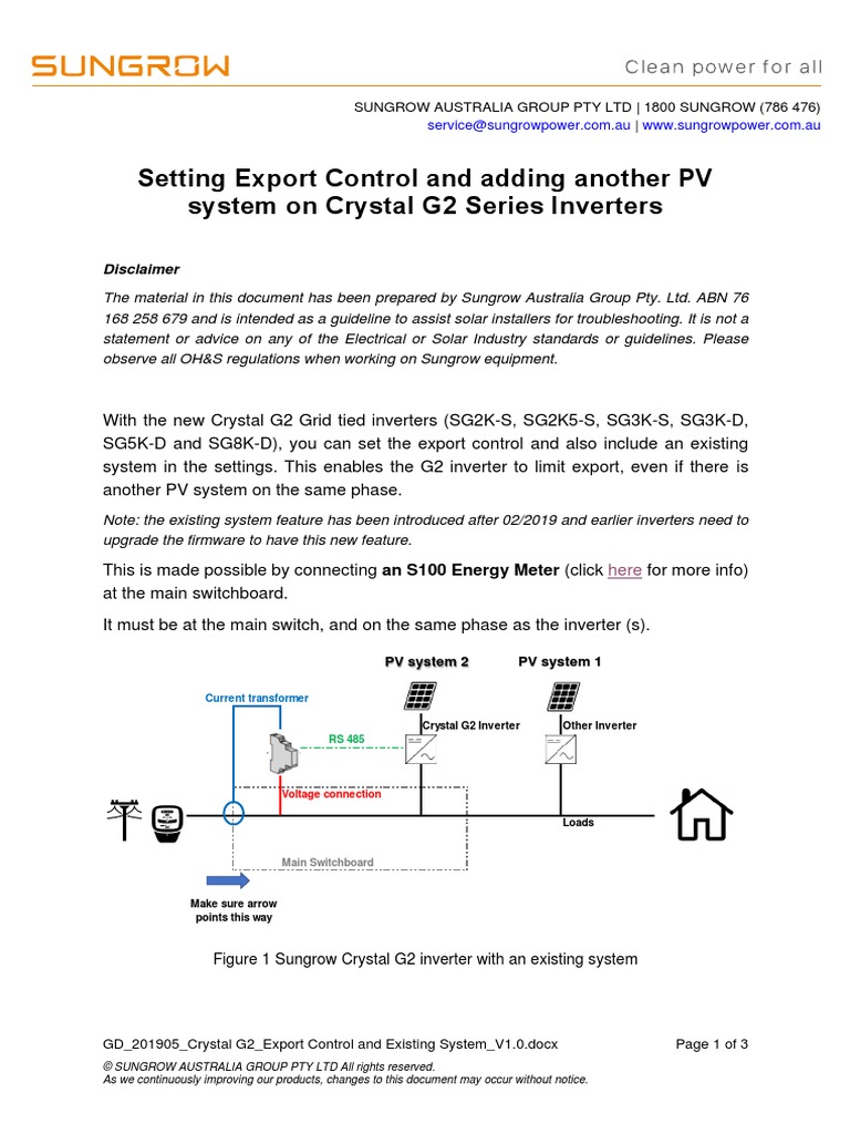 GD - 201905 - Crystal G2 - Export Control and Existing System - V1.0 ...