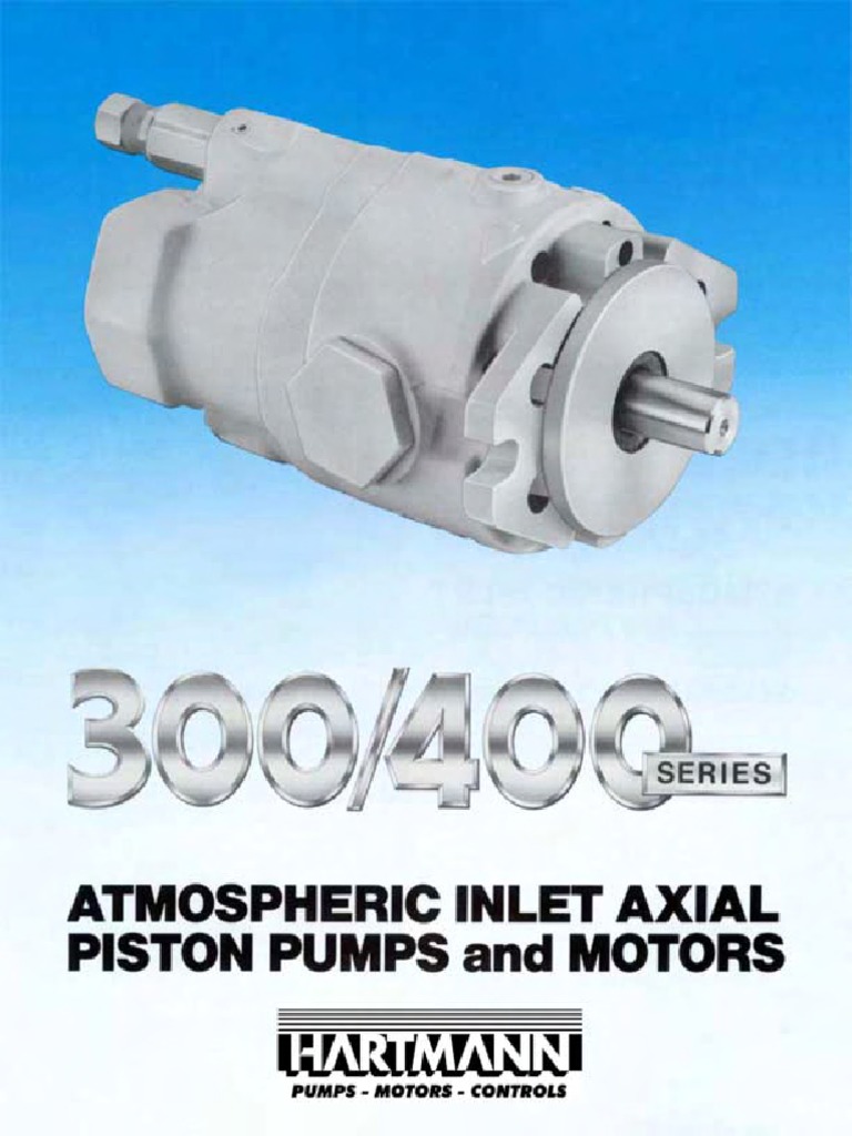 Hartmann Pumps PV Specifications Model 320 420 | PDF