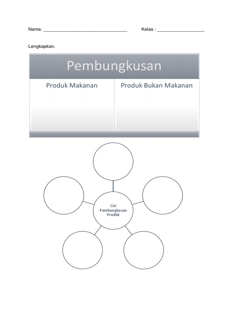 Latihan RBT Tahun 4 - Reka Bentuk Pembungkusan | PDF