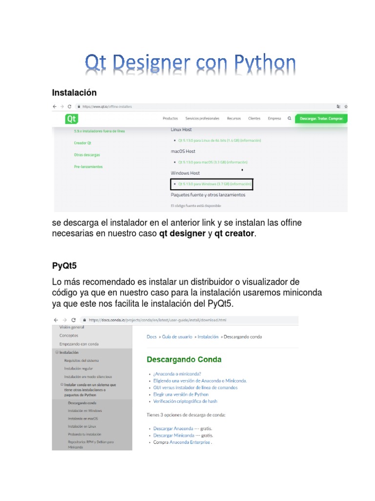 Guia QT Designer | PDF