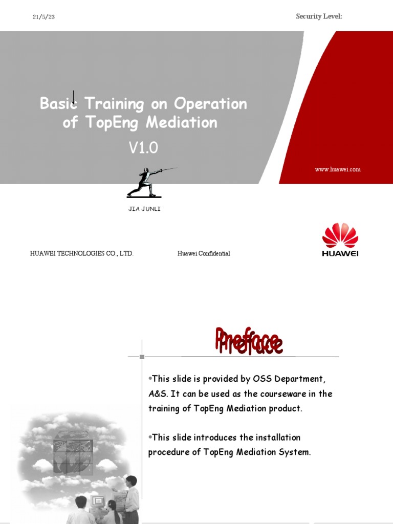OSS - Basic Training On Operation of TopEng Mediation V1.0-20070516-B | PDF | World Wide Web ...