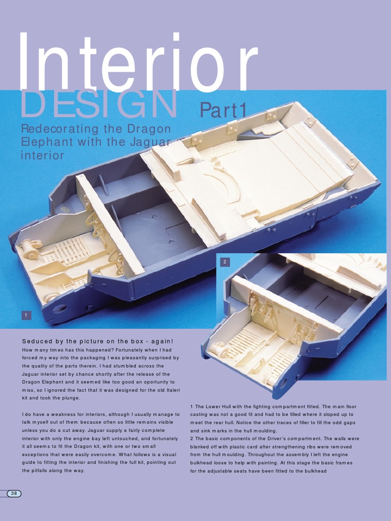 AFV Modeller - Issue 02 - 5 - Interior Design Part 1 | PDF